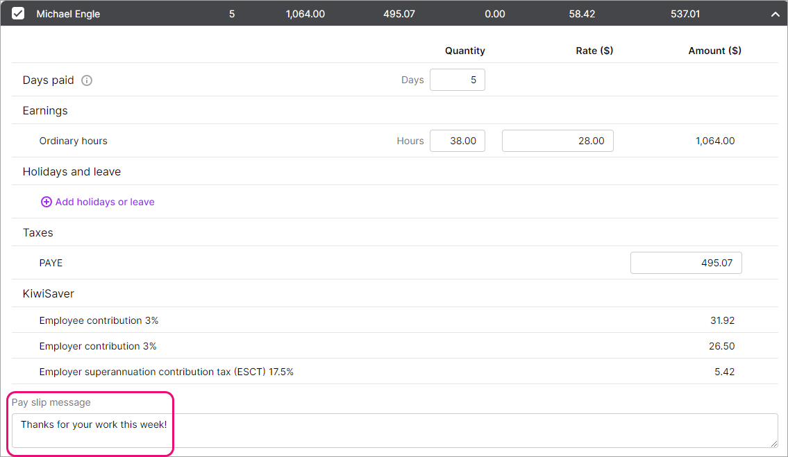Do a pay run - MYOB Business - MYOB Help Centre